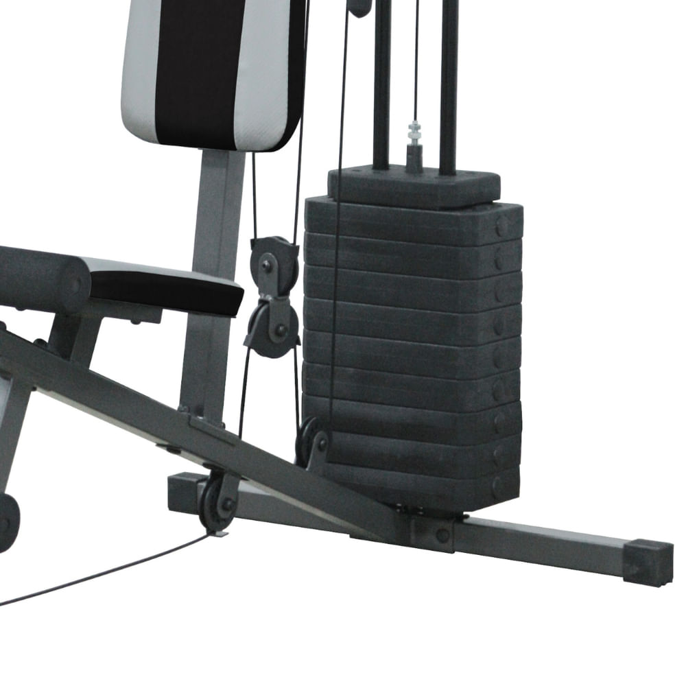 Estação De Musculação Residencial 50kg Winner Fitness ME600