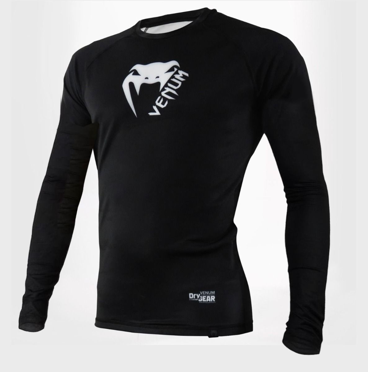 Rashguard Masculina Venum Basic Preto