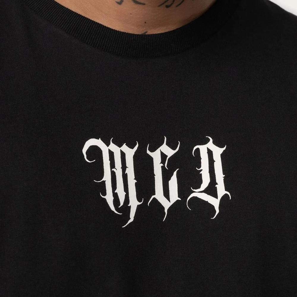 Camiseta MCD Oversized MCD Gothic SM25 Masculina Preto