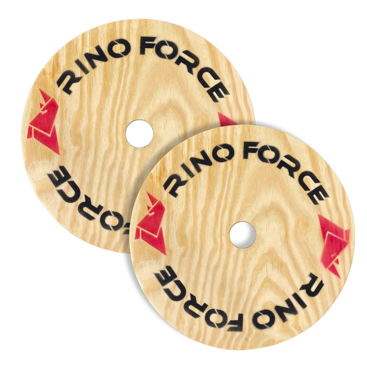 Kit 2 Anilha Educativa de Madeira Crossfit