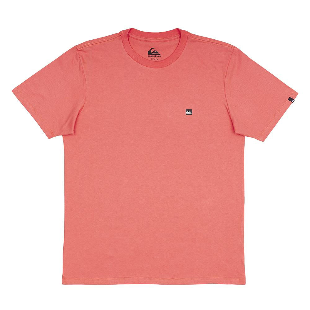 Camiseta Quiksilver Transfer Square Color S25 Vermelho Claro