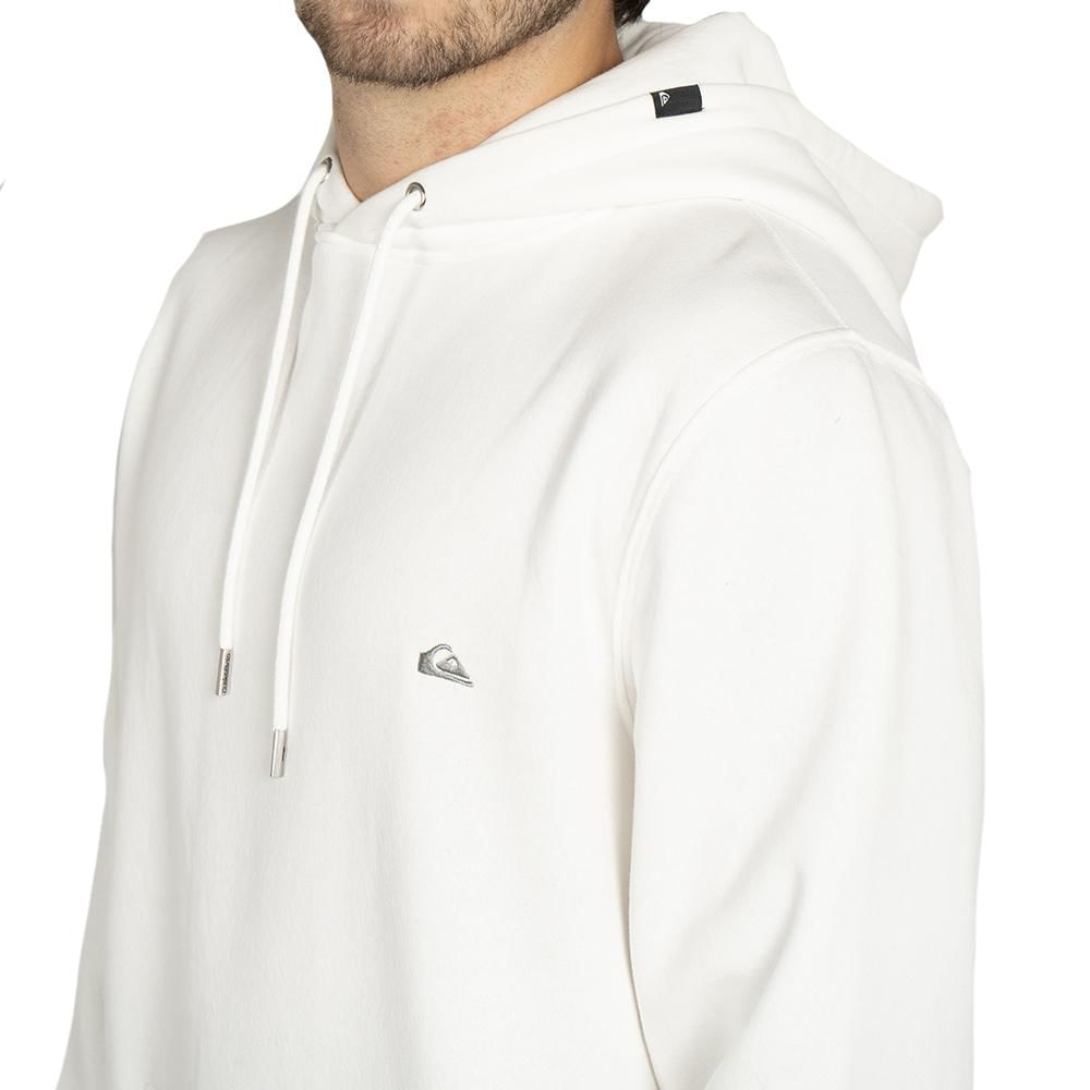Moletom Quiksilver Canguru Embroidery WT25 Masculino Branco