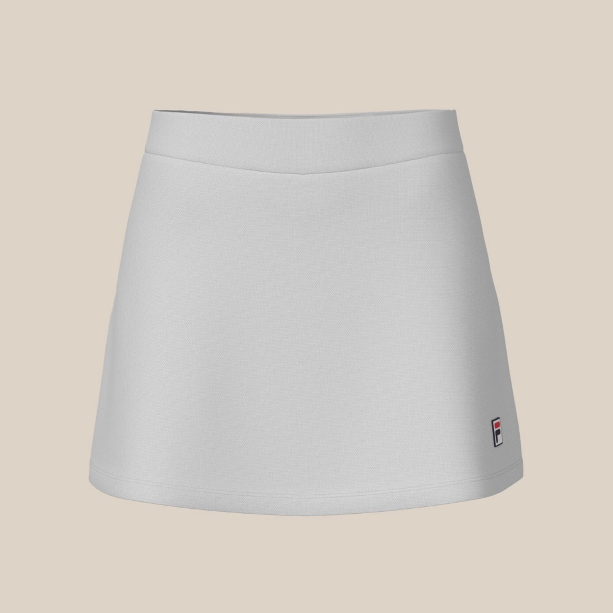 Decathlon | Short Saia de Tênis Feminino Basic Fila Branco