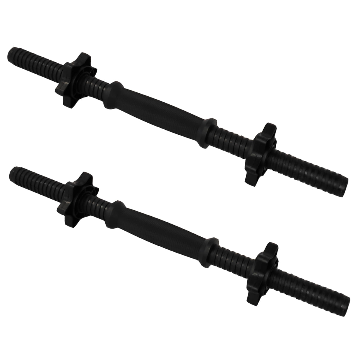 Decathlon | Kit Par 2 Barra Halter Dumbbell 45cm com Rosca e Presilha
