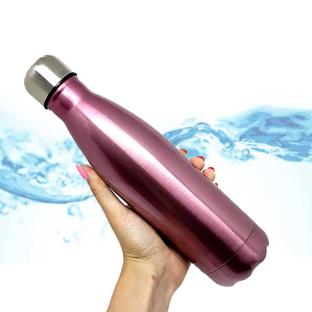 Garrafa térmica camada dupla Inox Squeeze Treino Água Gelada Garrafa térmica camada dupla Inox Squeeze Treino Água Gelada