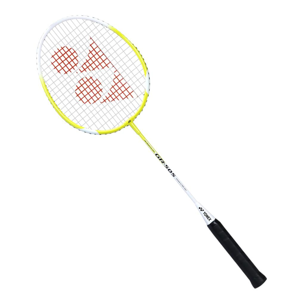 Kit Badminton Yonex GR-505 com 2 Raquetes e 2 Petecas