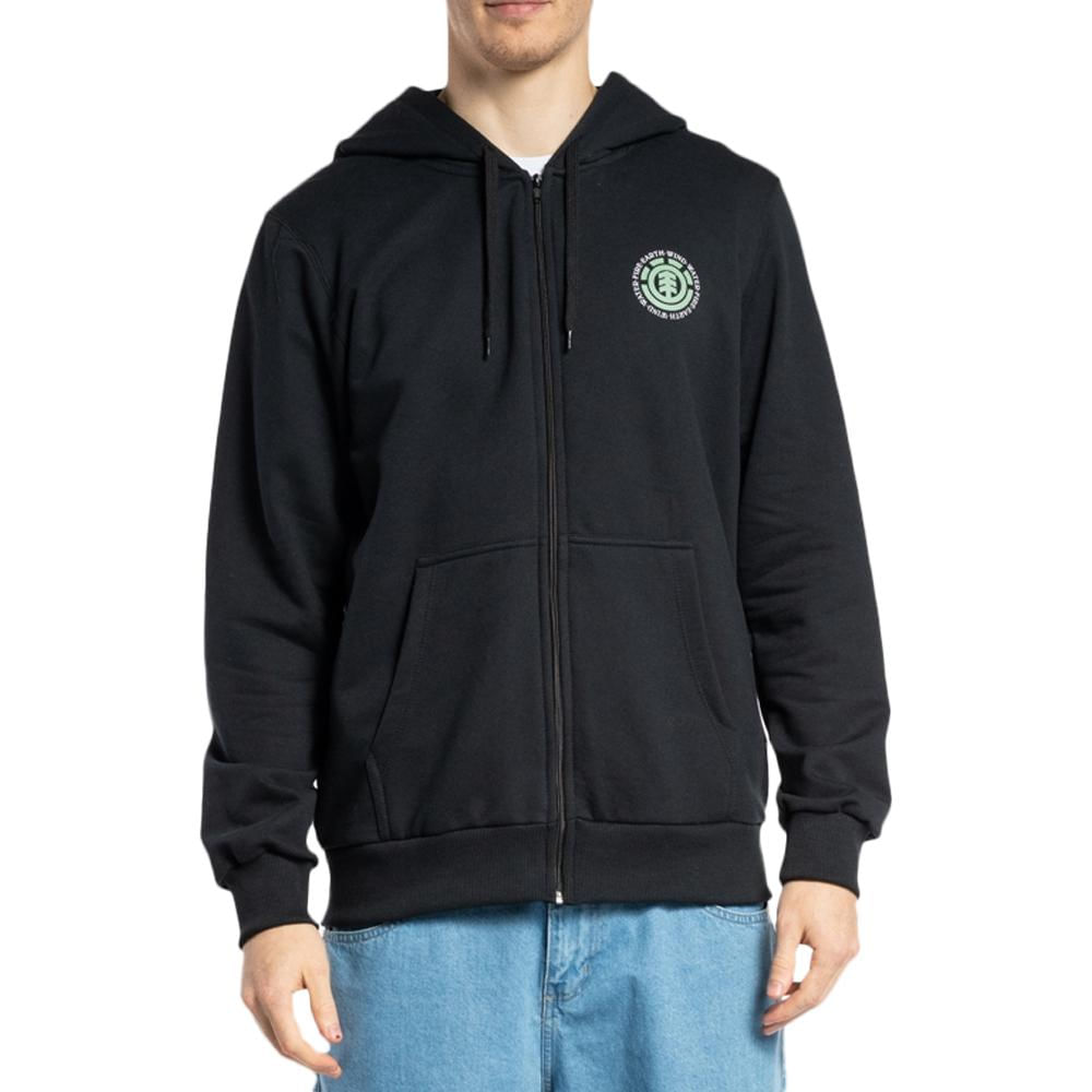 Moletom Element Aberto Seal BP WT23 Masculino Preto