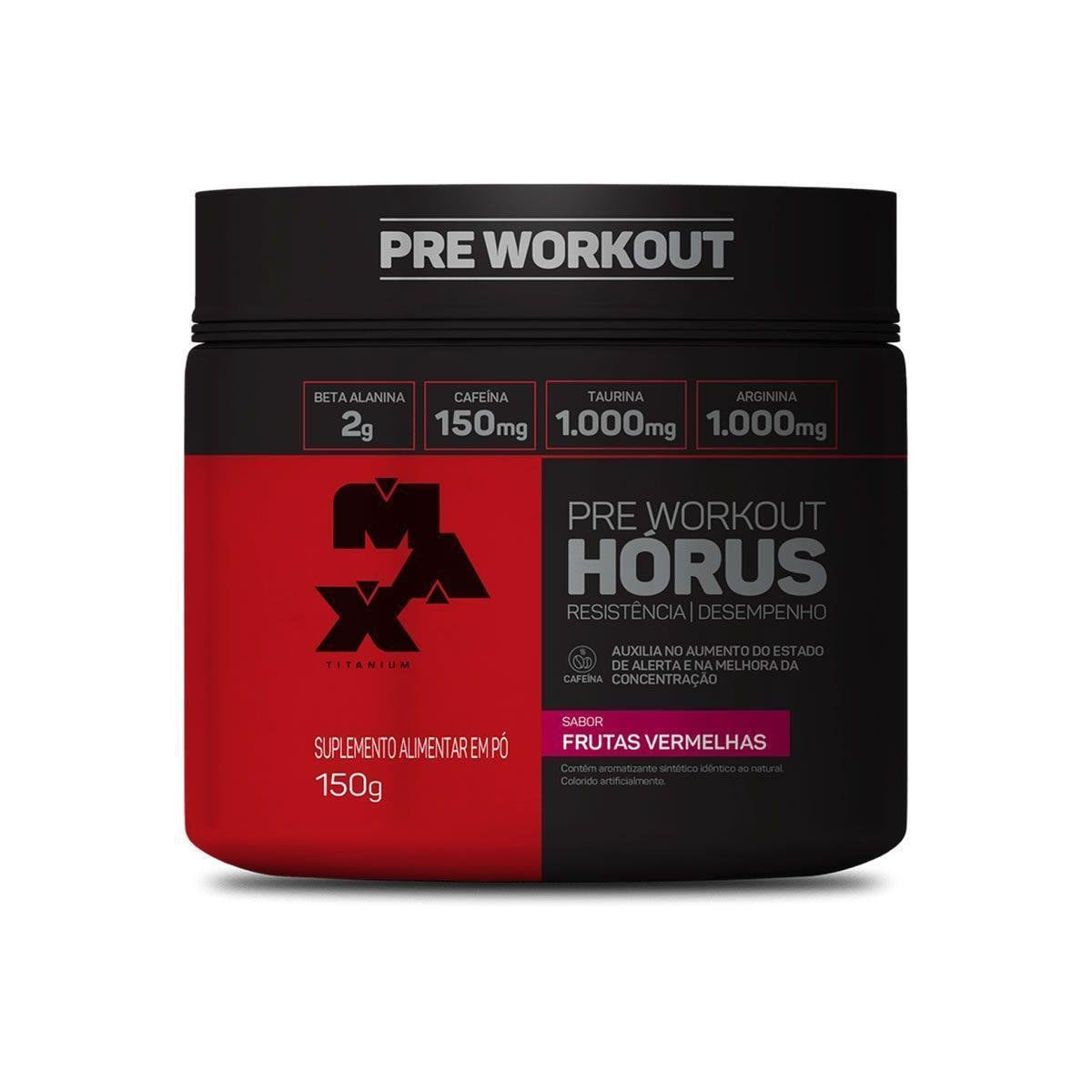 Hórus Frutas Vermelhas 150g - Max Titanium Hórus Frutas Vermelhas 150g - Max Titanium