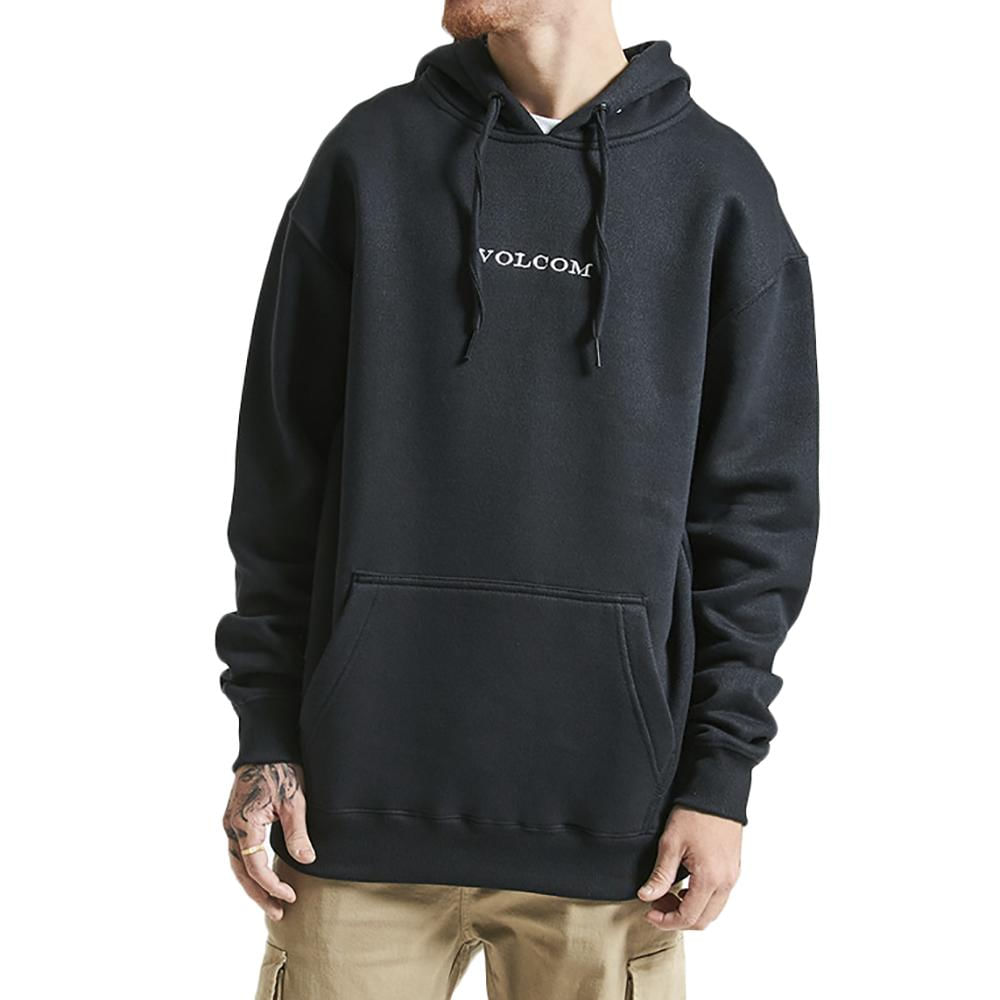 Moletom Volcom Canguru Signature WT23 Masculino Preto