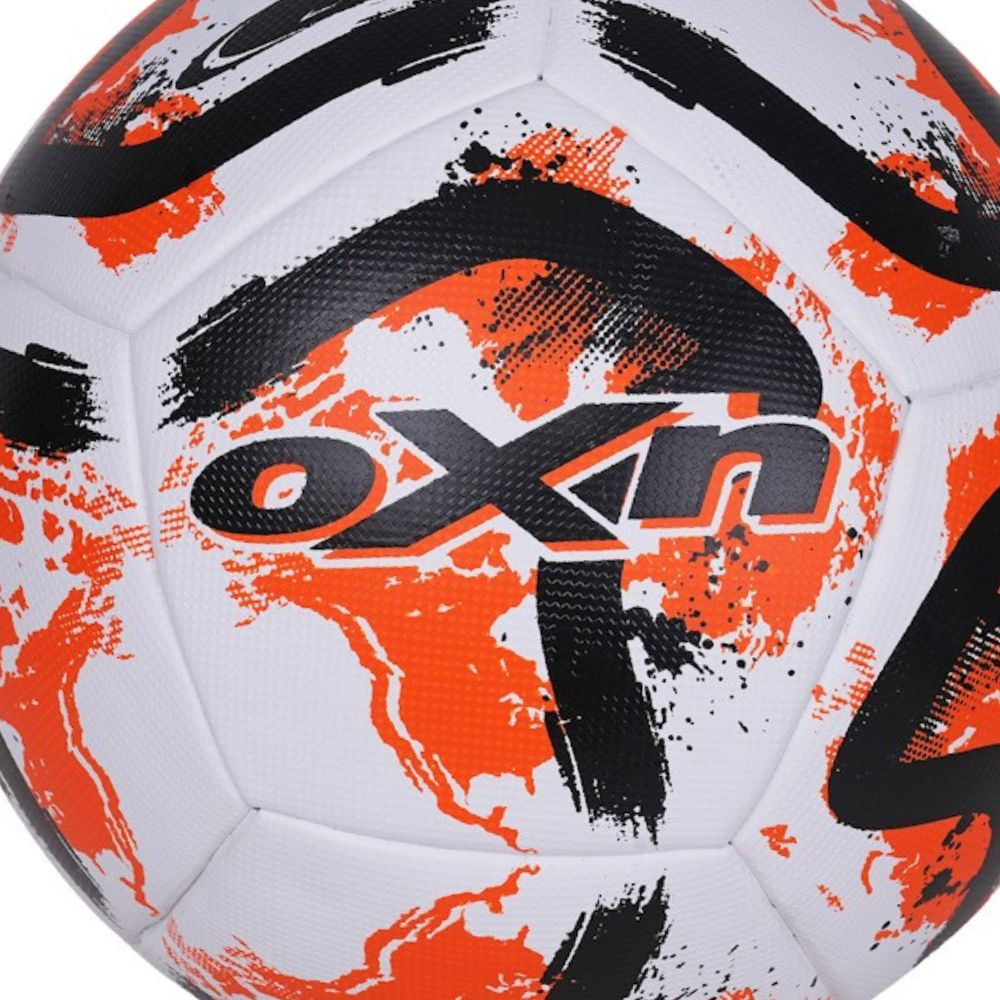 Bola de Futebol Express Fuse 2 TAM 5 Branco com Laranja OXN